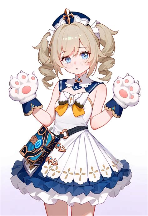 原神 蒙德篇⭐全⭐女角色洛丽塔猫爪系列 小红书