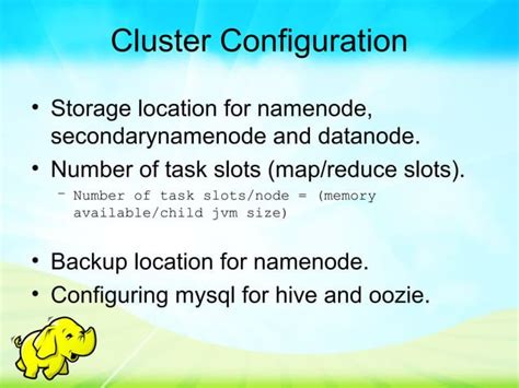 Deployment And Management Of Hadoop Clusters Ppt Cloud Computing Internet