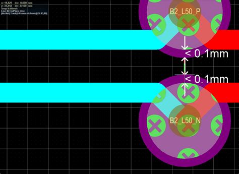 Altium Designer Трассировка дифференциальной пары Altium Designer