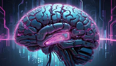 Biological Artificial Intelligence Stock Illustrations 4361
