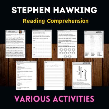 Stephen Hawking Biography Facts Reading Comprehension