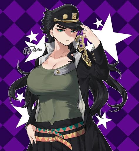 Jotaro Rule63 смешные картинки и другие приколы комиксы гиф