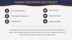 Free Albert Einstein PowerPoint And Google Slides Template PPT Slides