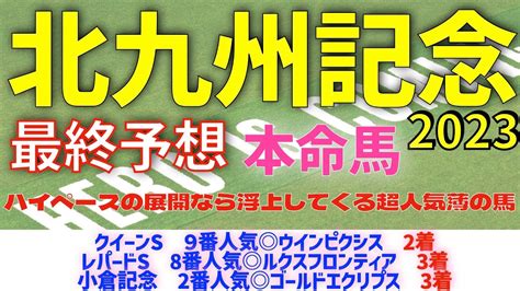 【北九州記念2023】最終予想 モズメイメイ と ジャスパークローネ が作るハイペースで浮上してくる超人気薄の馬！ 【競馬予想】 Tkhunt