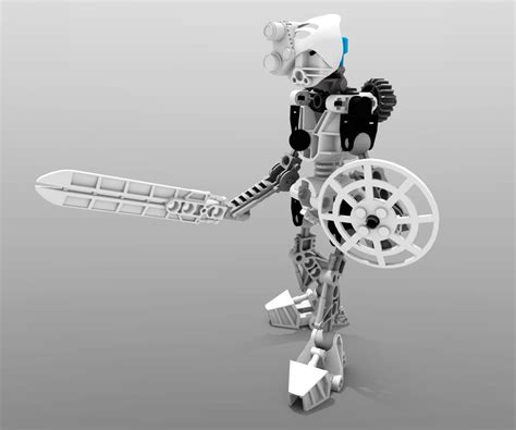 Lego Bionicle Kopaka 3d Model