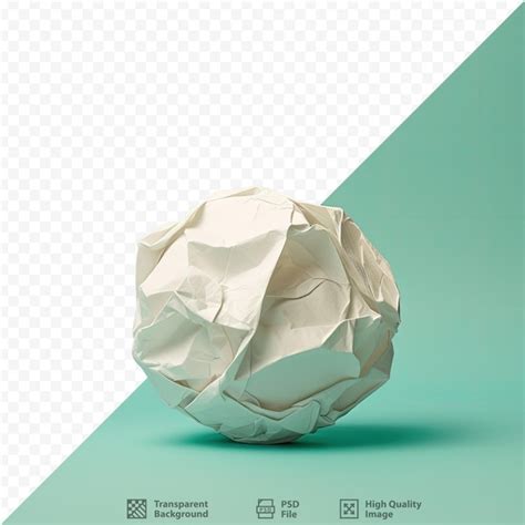 Premium Psd Balled Up Paper