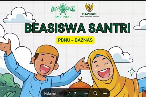 Telah Dibuka Beasiswa Santri Yuk Simak Persyaratannya Dan Jangan
