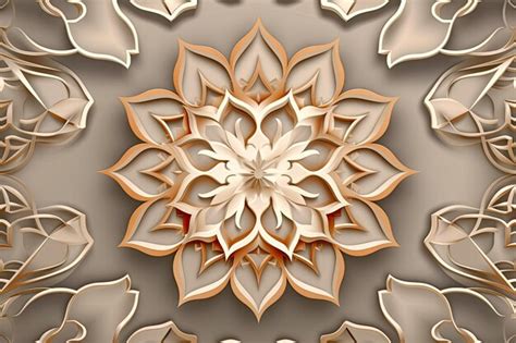 Premium Ai Image Islamic Seamless Pattern Background Texture