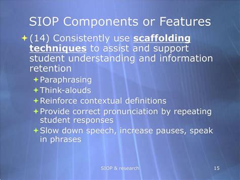 Ppt The Siop Model Powerpoint Presentation Free Download Id 650341