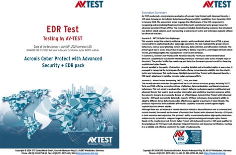 Advanced Edr Test 2024 Acronis Cyber Protect With Advanced Security