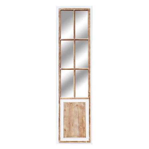 Parisloft Farmhouse Rustic Brown And White 185 In W X 728 In H