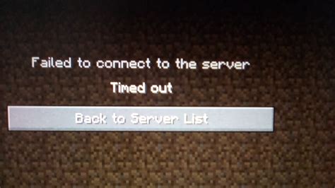 Sever Timing Out Server Aternos Community