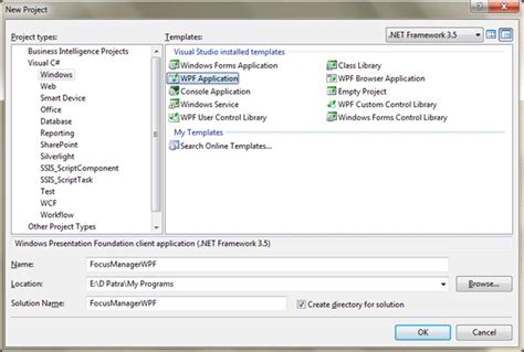 Focus Manager In WPF