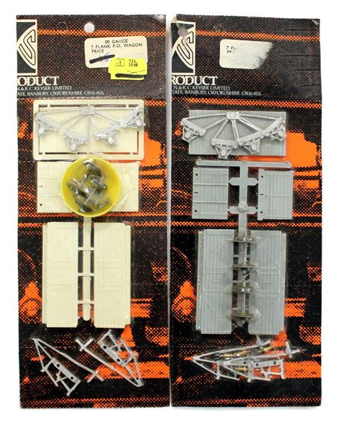 Keyser Model Kits Oo Gauge Lot Of 4 7 Plank Wagon Model Kits Ebay Uk