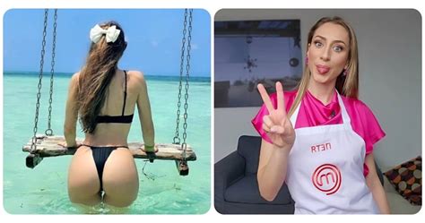 Секси стюардеса от Мастършеф заголи дупе на Малдивите