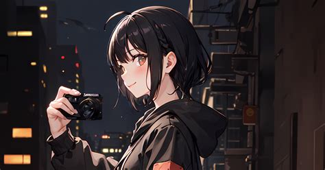 オリジナル 写真を撮る少女 Meowbotのイラスト Pixiv