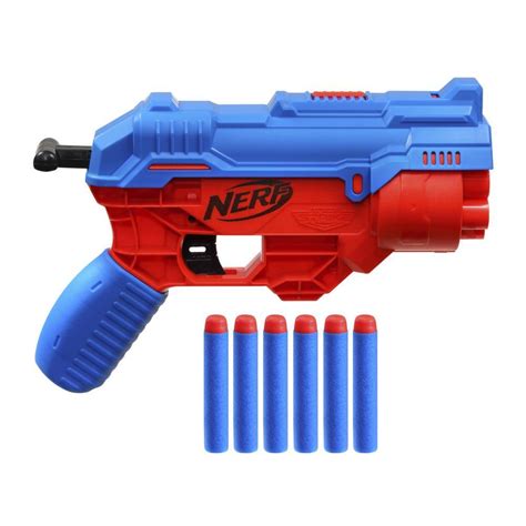 Nerf Alpha Strike Boa Rc 6 Blaster With 6 Dart Rotating Drum Fire 6