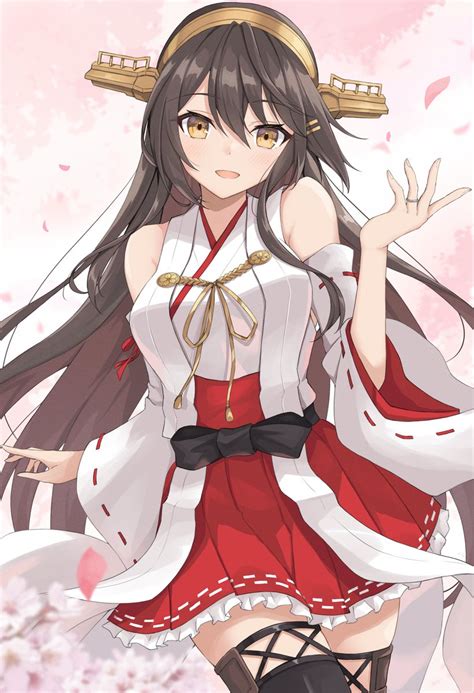艦これ「榛名ちゃんの進水日おめでとう 艦これ」蒼月 朔のイラスト