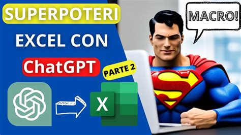 Funzioni Excel Con Chatgpt Parte 2 Macro Facili Con Lintelligenza