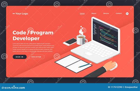 The Concept Of Coding Circuit Industrial Business Background Banner