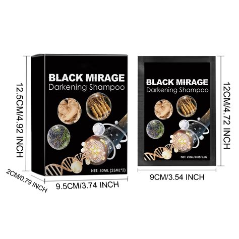 And Advanced Hair Darkening Shampoo Natural Transition From Gray To Black