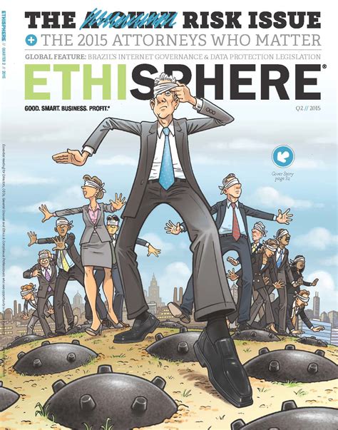 Ethisphere Magazine The Risk Issue Wins Ozzie Award For Best Cover