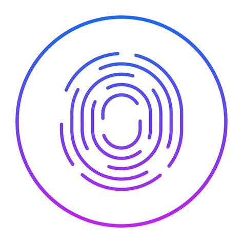Premium Vector Fingerprint Vector Illustration