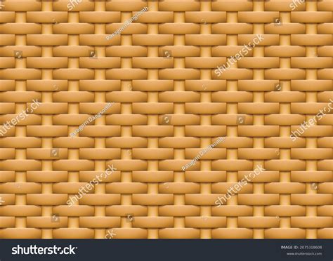 Weave Rattan Pattern Texture Background Wallpaper Stock Vector Royalty