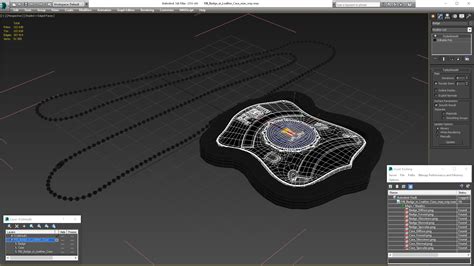 Fbi Badge In Leather Case 3d Model 29 3ds Blend C4d Fbx Max Ma