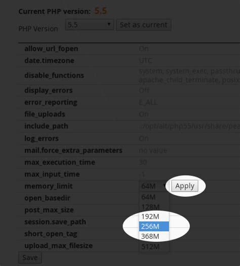 Nuevo Selector De Php Para Planes De Hosting Compartido Infranetworking