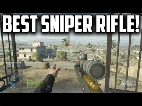 Best Sniper In Battlefield Hardline YouTube
