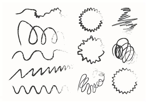 Set Of Squiggle Vector 162207 Vector Art At Vecteezy