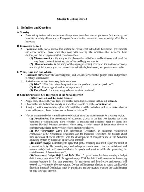1 chapter 1 lecture notes 1 1 pdf economics opportunity cost