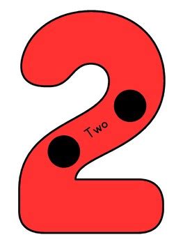 Number Line With Dot Visuals By Megan Eich TPT