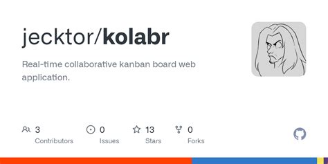 Github Jecktorkolabr Real Time Collaborative Kanban Board Web