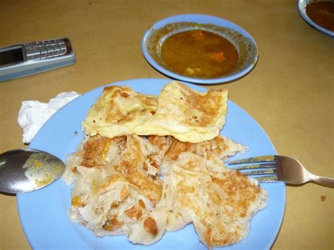 Roti Canai And Roti Telur Both Very Nice Roti Food Kampung Baru