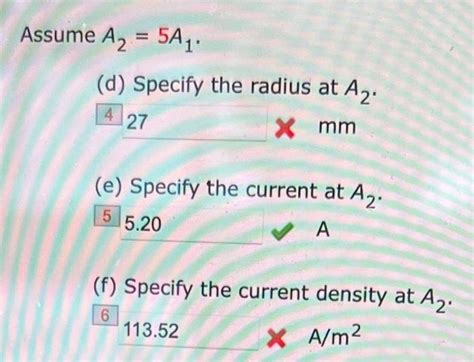 Solved I A The Radius Of Cross Section A Is I Chegg Com