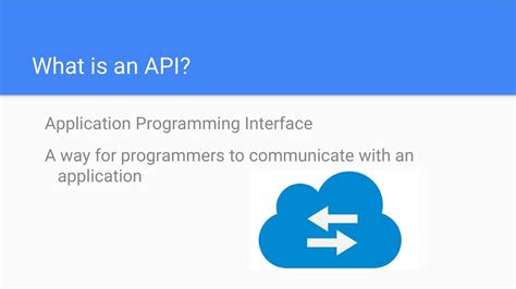 API (Application Program Interface) - ppt download