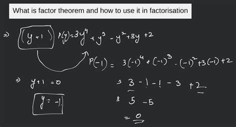 What Is Factor Theorem And How To Use It In Factorisation Filo