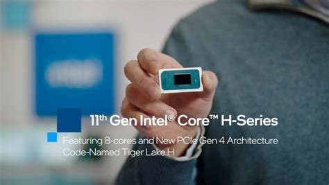 Intel Core i H kolejny rdzeniowy i wątkowy procesor Tiger Lake H przygotowany z