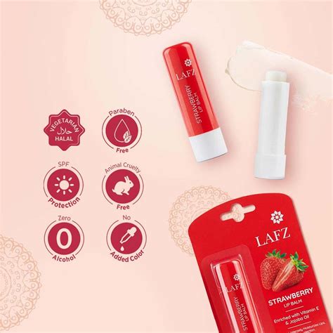 Lafz Strawberry Lip Balm 45g Sinin