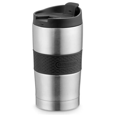Cana Termica Pentru Calatorie DeLonghi DLSC074 Perete Dublu Inox 300 Ml