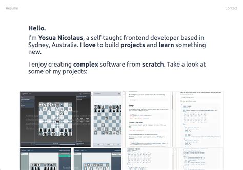 Github Yosuanicolaus Portfolio My Portfolio Website