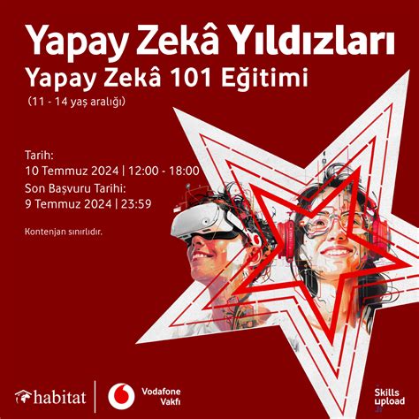 Yapay Zeka Yıldızları Projesi Yapay Zeka 101 Eğitimi Habitat Derneği