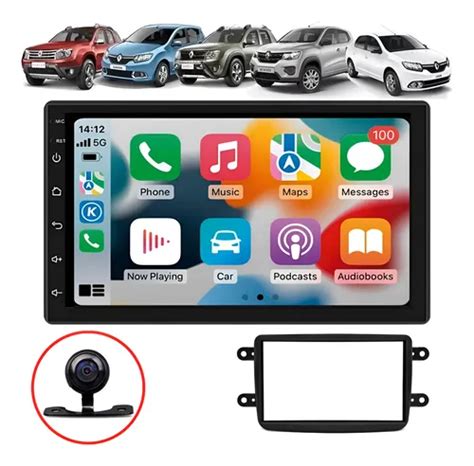 Kit Multimidia Moldura 7 Duster Sandero Logan Kwid Captur Parcelamento Sem Juros