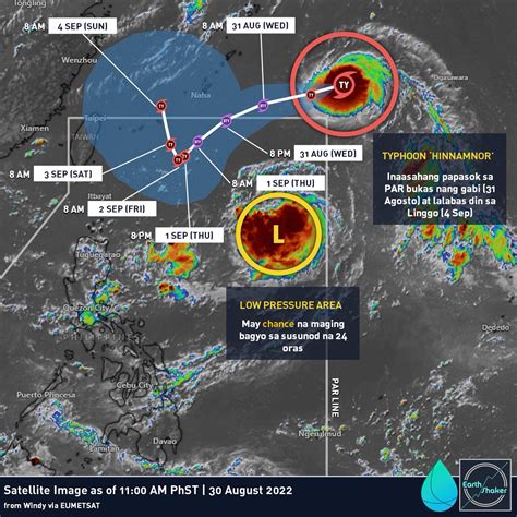 Earth Shaker PH On Twitter WEATHER UPDATE Inaasahang Papasok Bukas