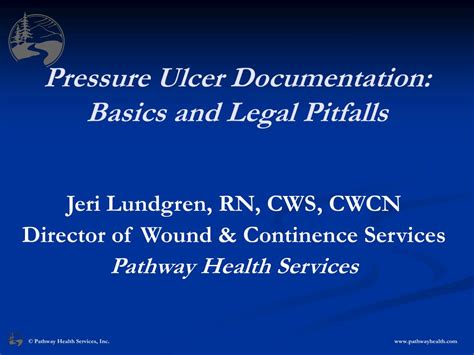 PPT Pressure Ulcer Documentation Basics And Legal Pitfalls
