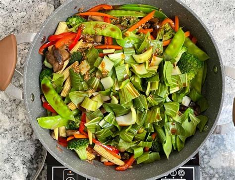 Vegan Stir Fry Recipe Keeping The Peas