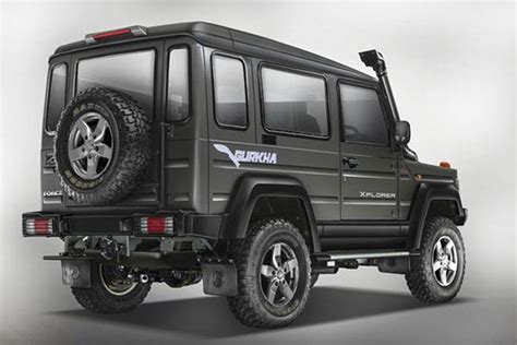 New Updated 2017 Force Gurkha Launched At Inr 838 Lakhs Gaadikey