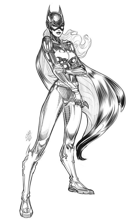 Dc Girls Batgril By Kodiart96 On Deviantart